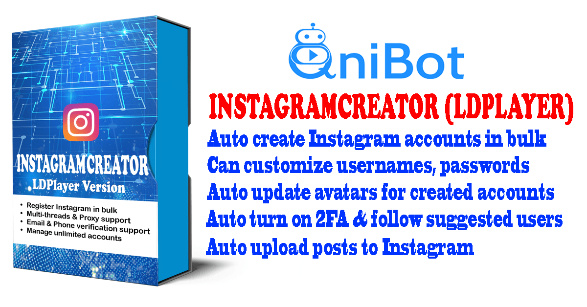 Instagram account generator - Register Instagram Accounts in bulk using ...